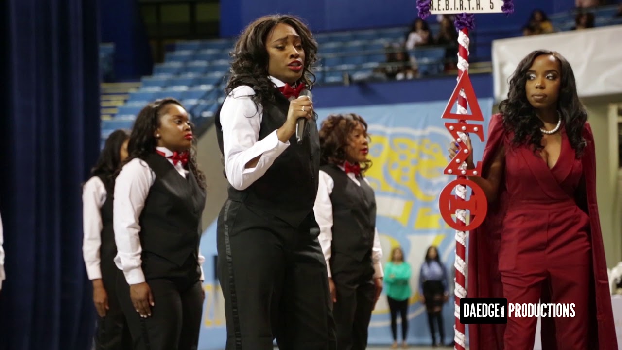 Alpha Tau Chapter of Delta Sigma Theta New Initiate Presentation Spring ...