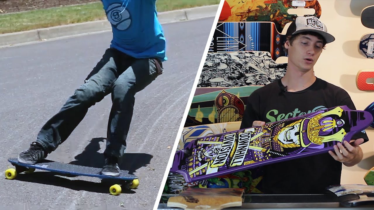 How to Choose a Freeride Longboard Deck - Tactics - YouTube