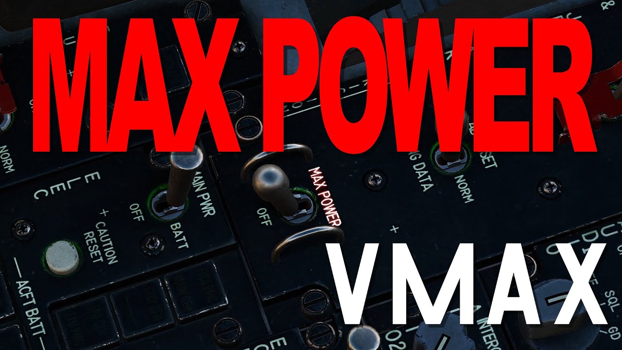 F-16 blk 25 P&W MAX POWER SWITCH DCS - YouTube