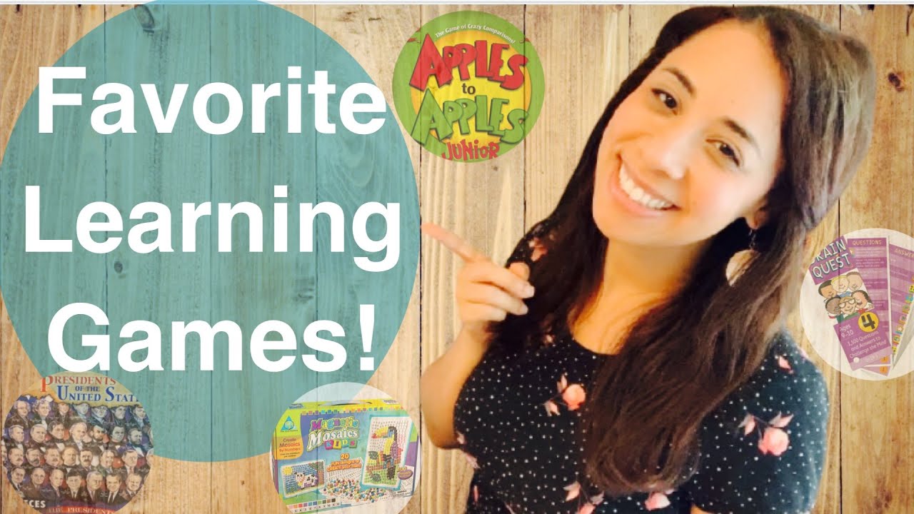 Our Favorite Homeschool Learning Games! - YouTube