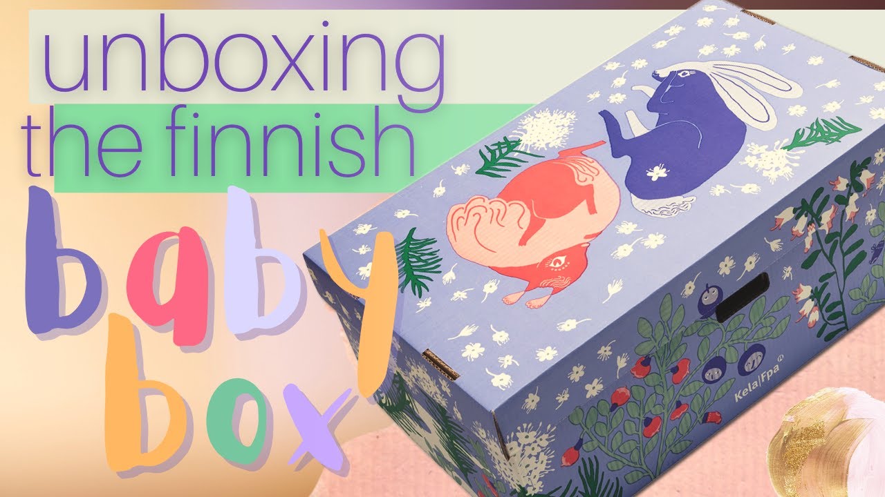 Unboxing the Finnish Maternity package! │ Baby Box Finland - YouTube