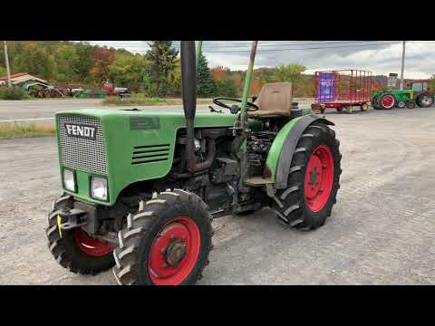Lot 2 - Fendt 200V Tractor - YouTube