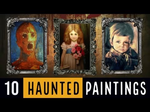 10 The Most Haunted Paintings In The World - YouTube