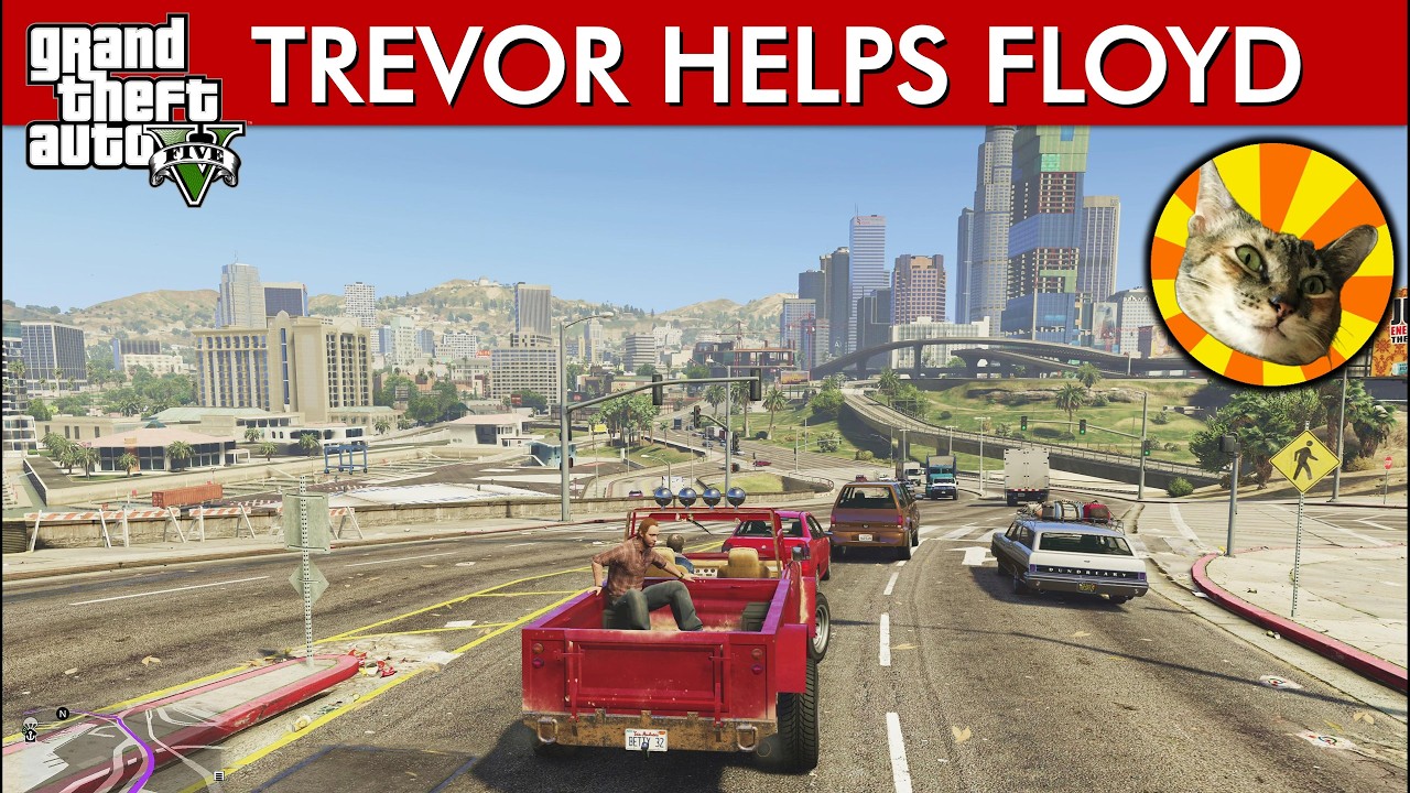 Trevor brings Floyd back home (RP) | Just Driving #265 | GTA V - YouTube