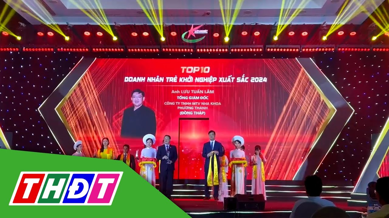 Doanh nhân Đồng Tháp vào Top 10 doanh nhân trẻ khởi nghiệp xuất sắc ...
