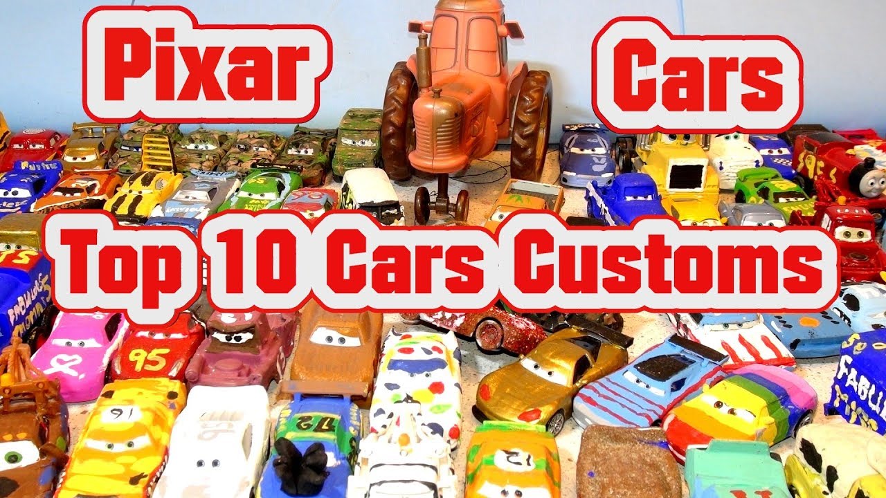 Top 10 Pixar Cars Custom Creations with the Tractor and Cars 3 Miss ...