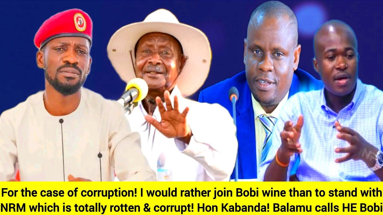 Ebintu bikyuseemu!Hon David Kabanda Asisinkanye HE Bobi wine Namusaba ...