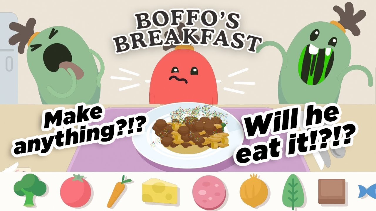 Dumb Ways Jr Boffo's Breakfast - Chop, grate, mix & fry! - YouTube