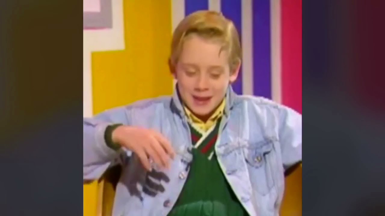 1991- Macaulay culkin interview , "just the same old Mac" - YouTube