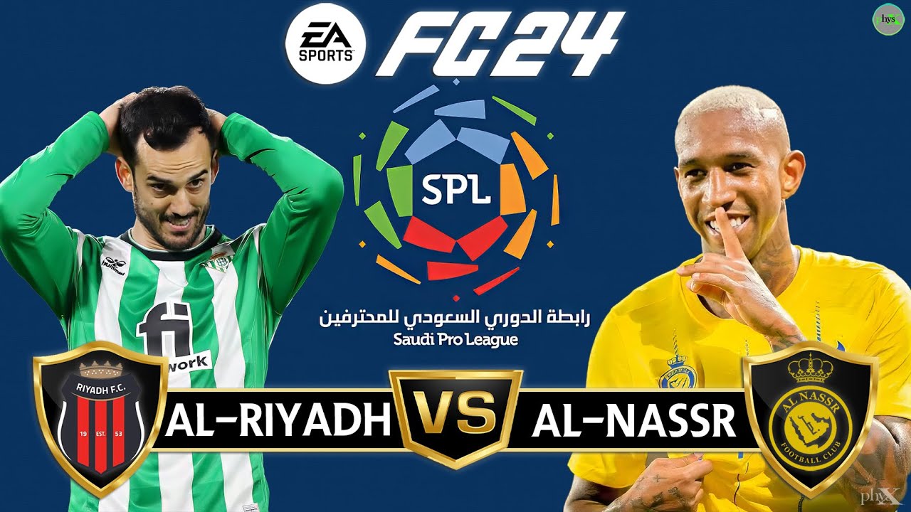 EA FC 24 | Saudi Pro League Match 7 | AL-RIYADH vs AL-NASSR | No ...