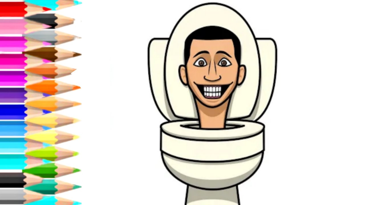 How to Draw Skibidi Toilet🚽 - YouTube