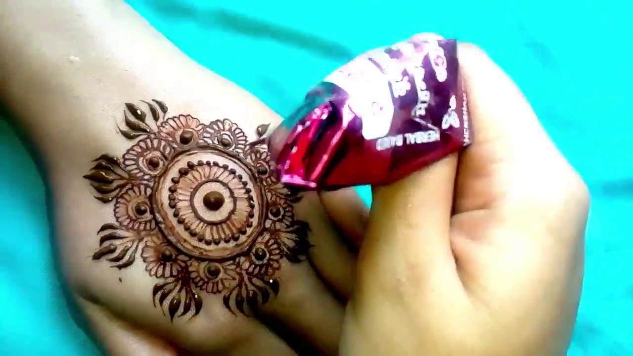 # Classic Henna Mandala Design # Easy mehndi Design for all # Latest ...