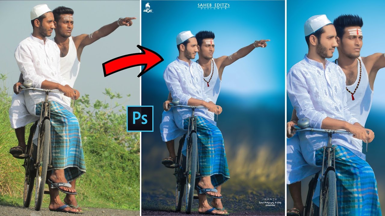 Hindu Muslim Bhai Bhai photo manipulation editz | | (BY SAHEB EDITZ) - YouTube