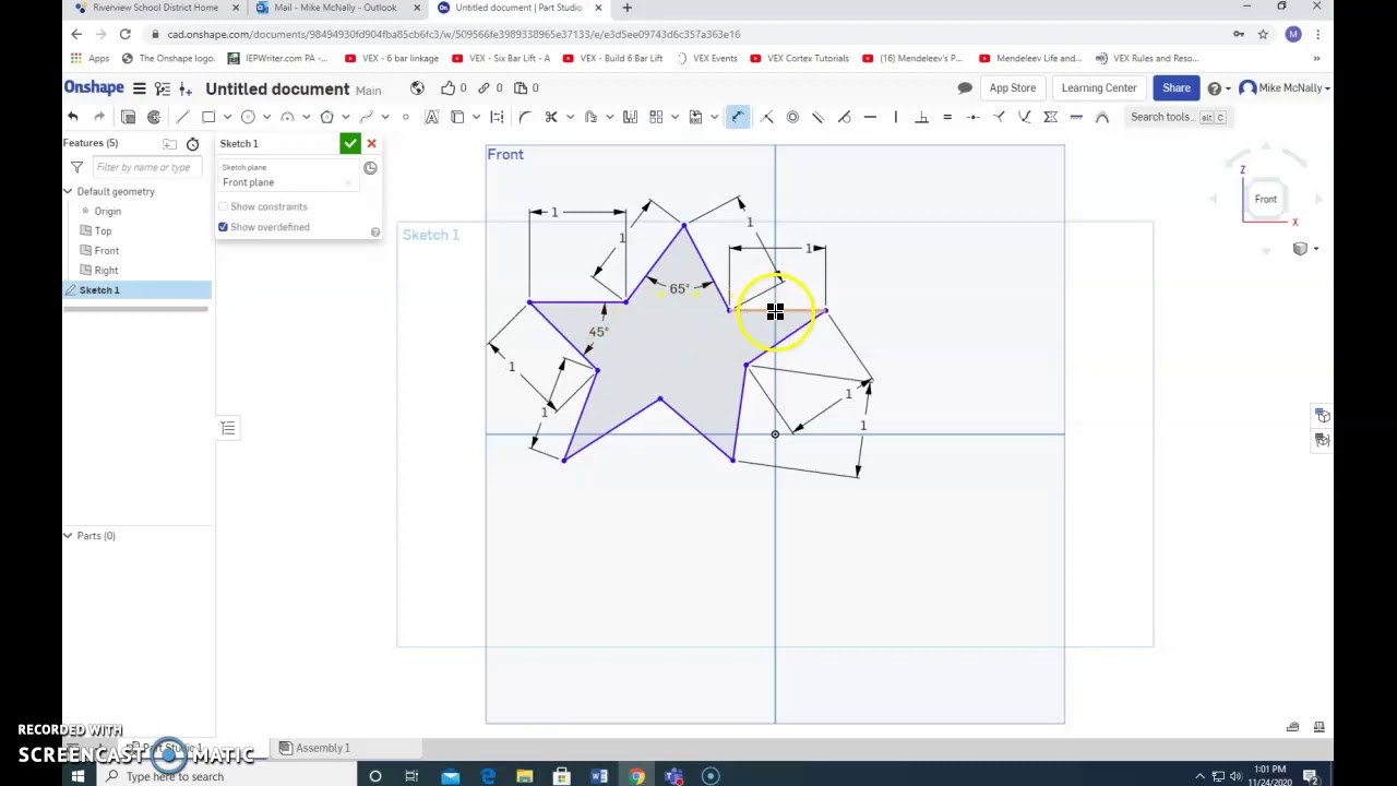 OnSHape - Star - YouTube