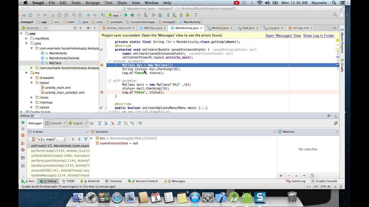 Java Oop Class Constructor التعرف على Android 14 دورة اندرويد Youtube