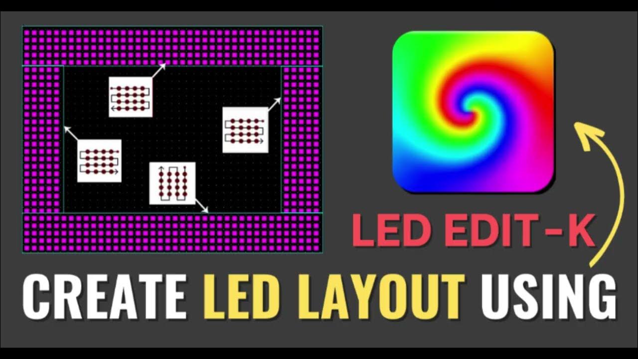 LED EDIT k 2024 como crear un layout para pantallas led - YouTube