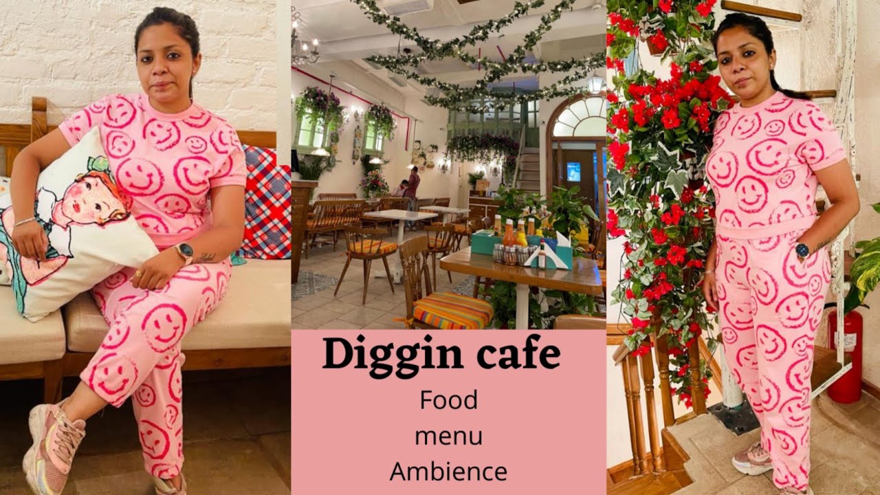 DIGGIN CAFE || Connaught place || Food, menu, prices || #diggincafe# ...