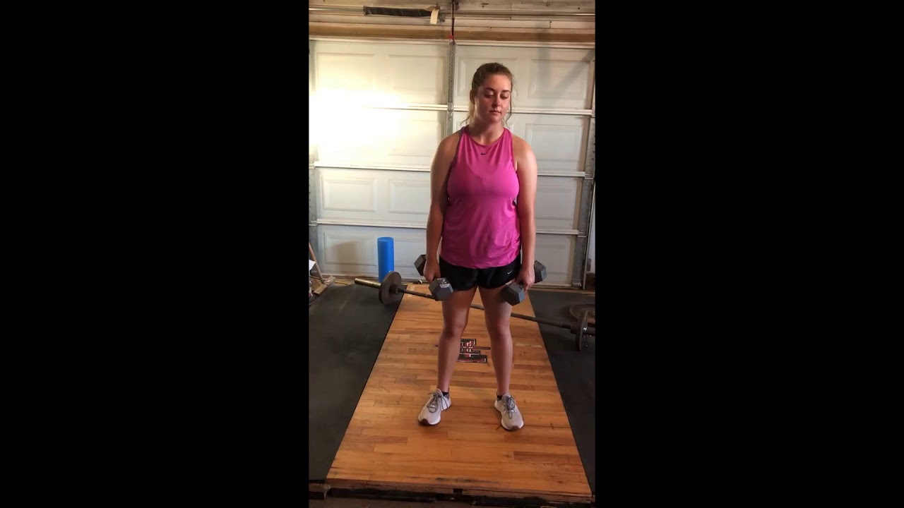 Upper Vertical Push Exercise-Military Press - YouTube