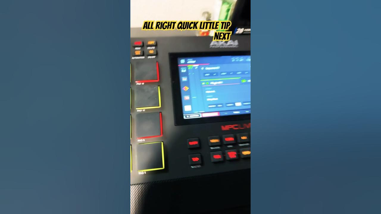 Quick MPC TIP - YouTube