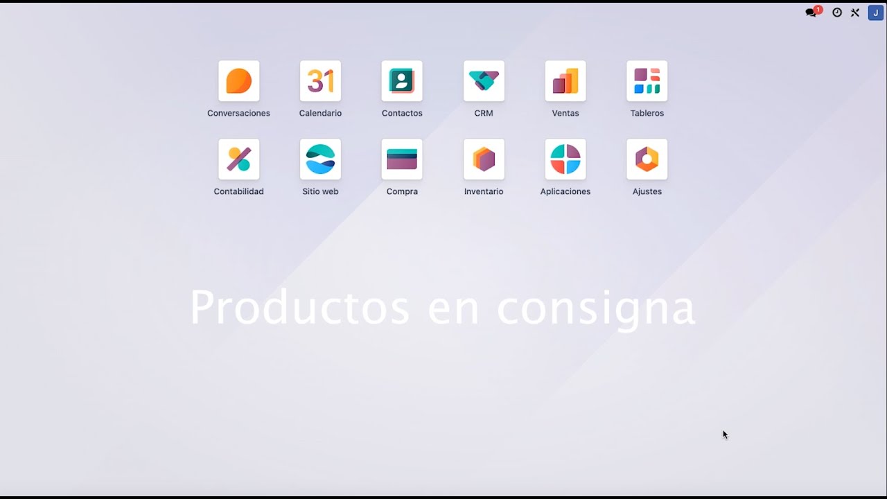 Odoo - Cómo gestionar productos en consigna - YouTube