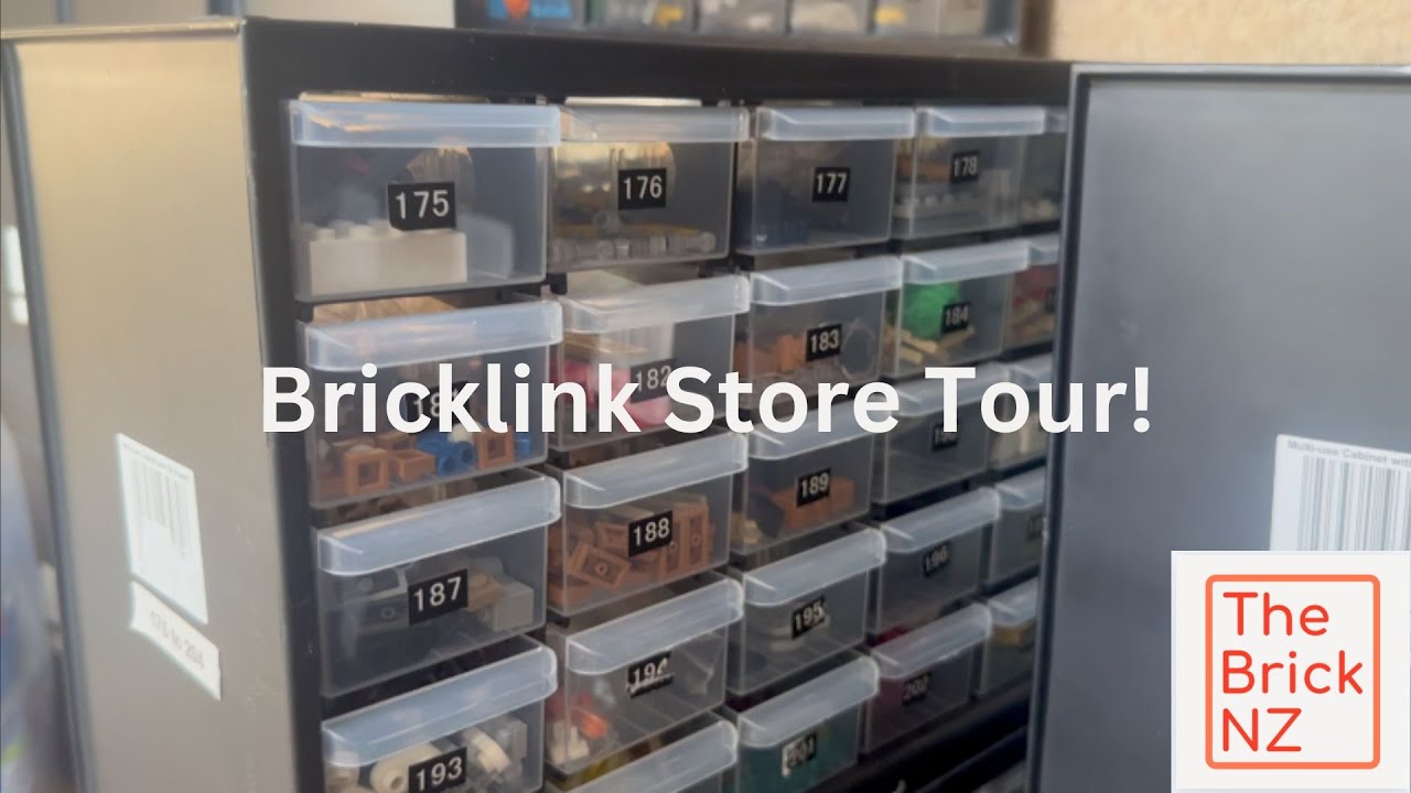 Tour Of My Bricklink Store!| Over 40,000 parts - YouTube