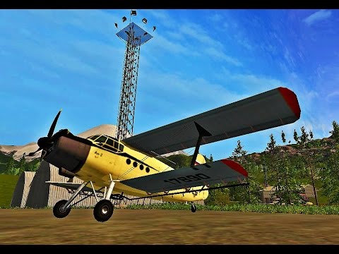 Farming Simulator 2017 Hire a plane GIFTS OF THE CAUCASUS - YouTube