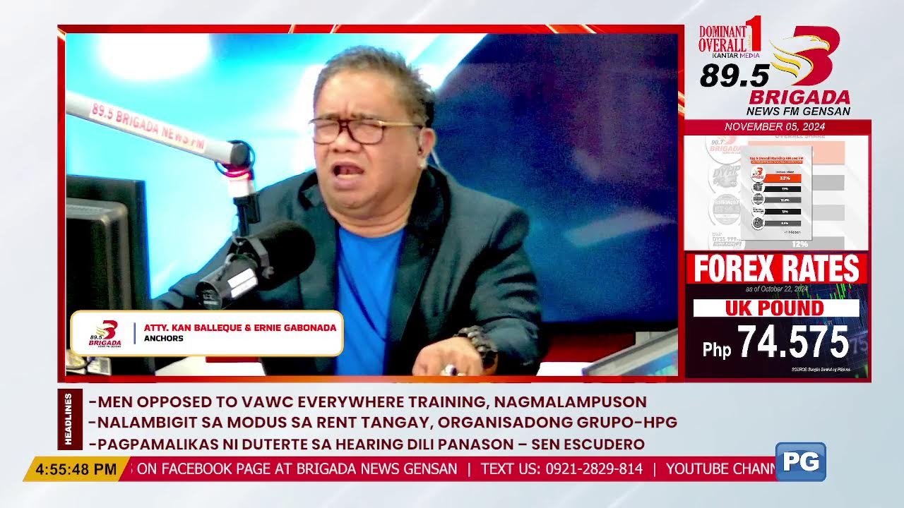 BRIGADA DRIVE THRU - NOVEMBER 5, 2024 - YouTube