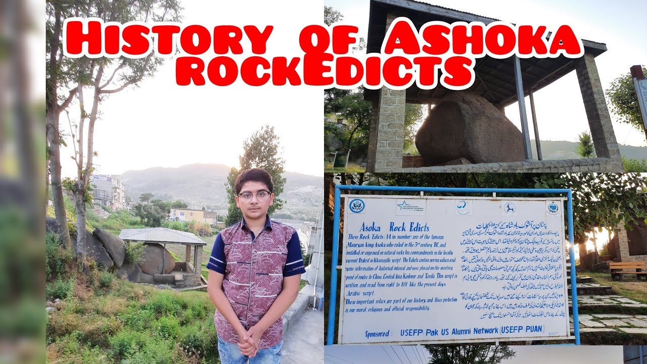 Ashoka rocks Edicts // ashoka park history mansehra// A D vloges - YouTube