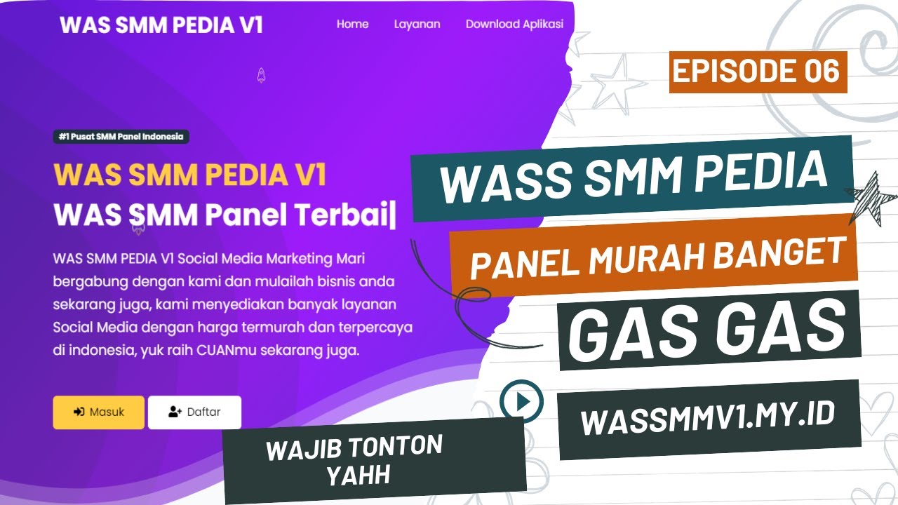 APLIKASI PANEL PENAMBAH FOLLOWERS SOSMED TERMURAH - WASS SMM PEDIA ...