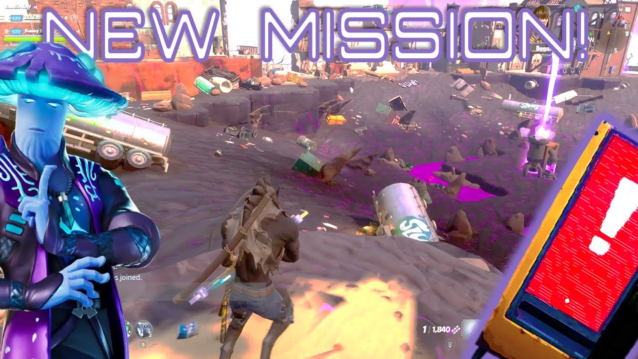 IN VENDING DOOM New Fortnite STW Mission Cleared! Gameplay - YouTube