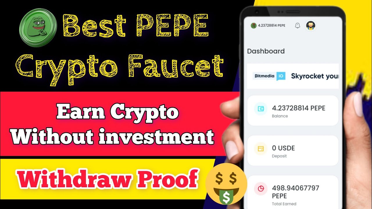 Best PEPE Crypto Faucet | Earn Free Faucet Crypto | No Timer Claim ...