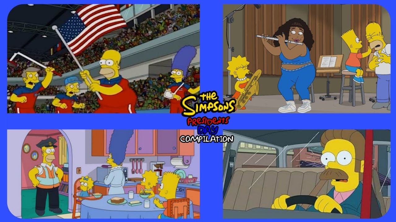 PRESIDENTS DAY COMPILATION | The Simpsons - YouTube