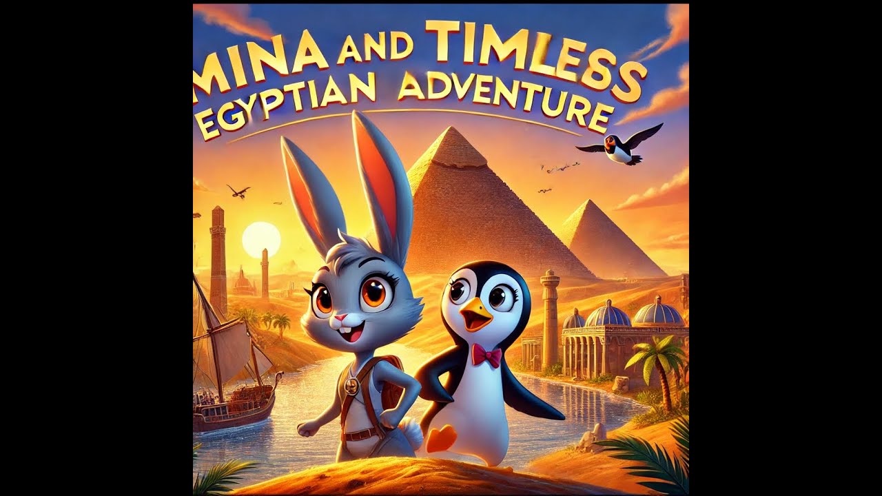"The Adventure of the Rabbit and the Penguin in the Land of Pharaohs ...