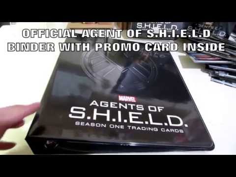 Marvel's Agents of Shield Trading Cards Box Break + Binder Preview ...