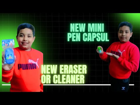 capsule pen rubber shopner jhadu mix - YouTube
