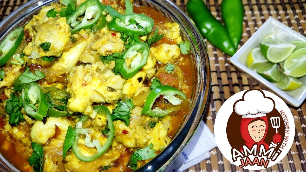 Maghaz Fry Recipe | Brain Masala Recipe | Kitchen With Ammi Jaan - YouTube