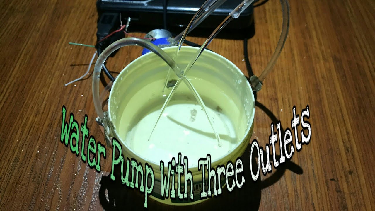 Diy Simple Water Pump - YouTube
