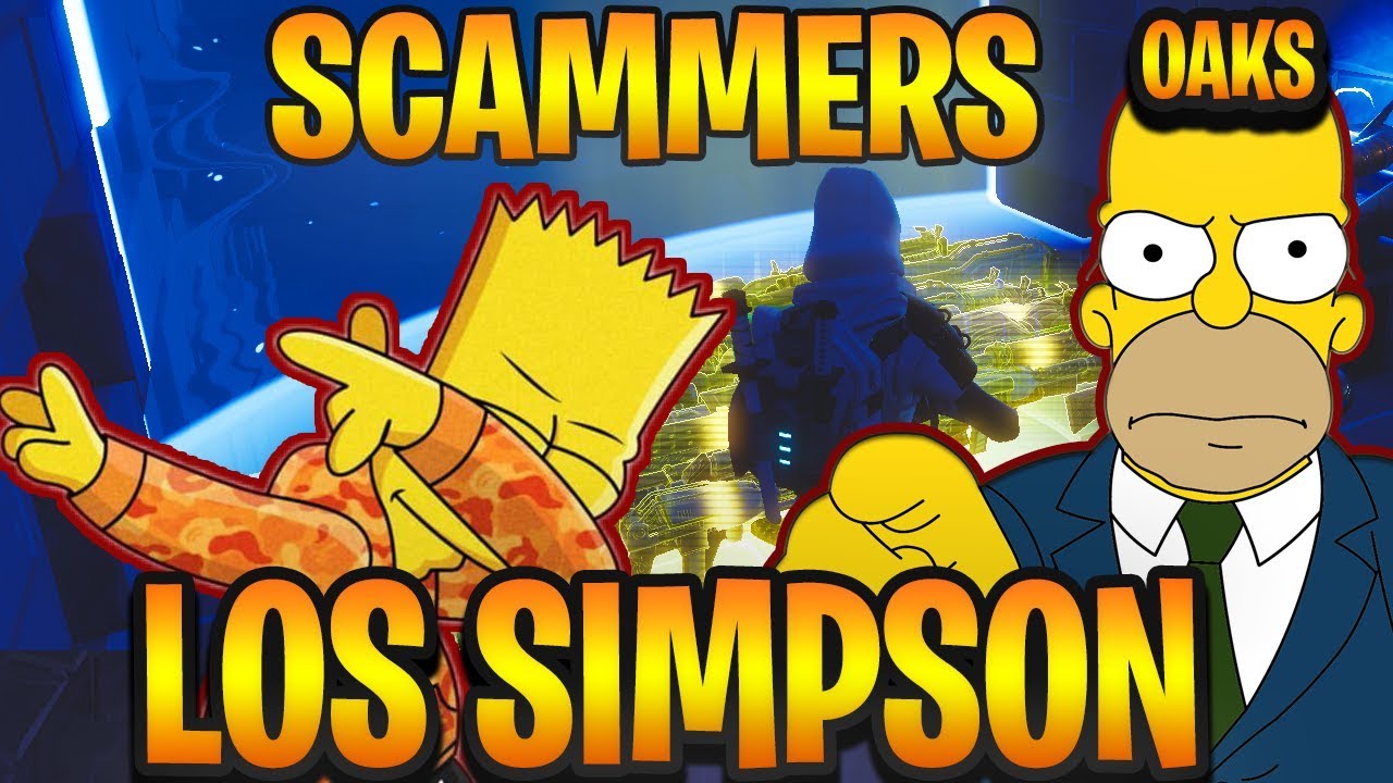 SCAMEO a HOMER y BART SIMPSON por SCAMEARME - Cazando scammers - YouTube