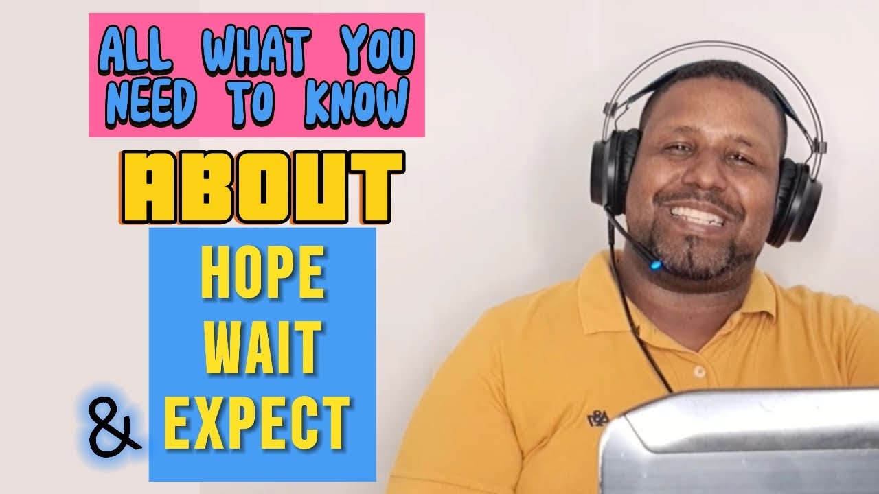 ¿Hope, Wait, Expect? ¡Aprende a diferenciarlos YA! - YouTube