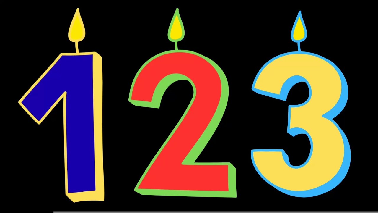 Fun learning numbers for toddlers 1 to 10| Counting for kids ...