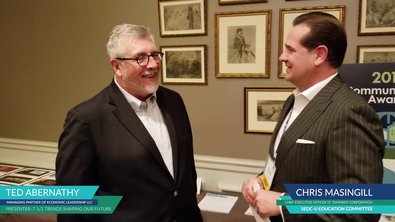 SEDC Annual Conference 2019 Ted Abernathy quick Q&A - YouTube