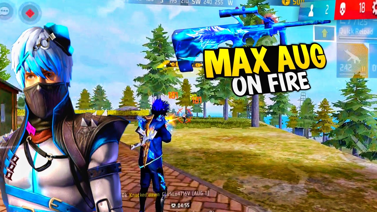 MAX AUG ON FIRE 🔥 Solo Vs Squad | Enemy Shocks 😲 - Teleport Gaming ...