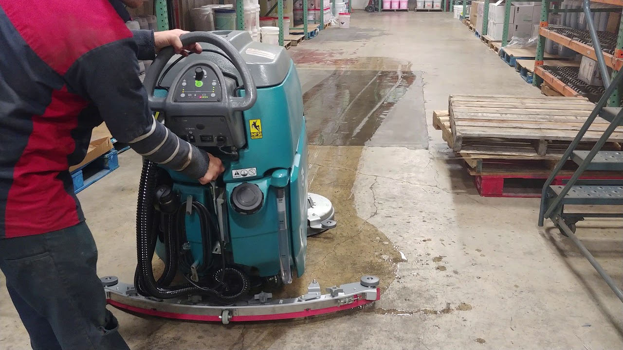 Tennant T5 S#: 10466383 Running Test - YouTube