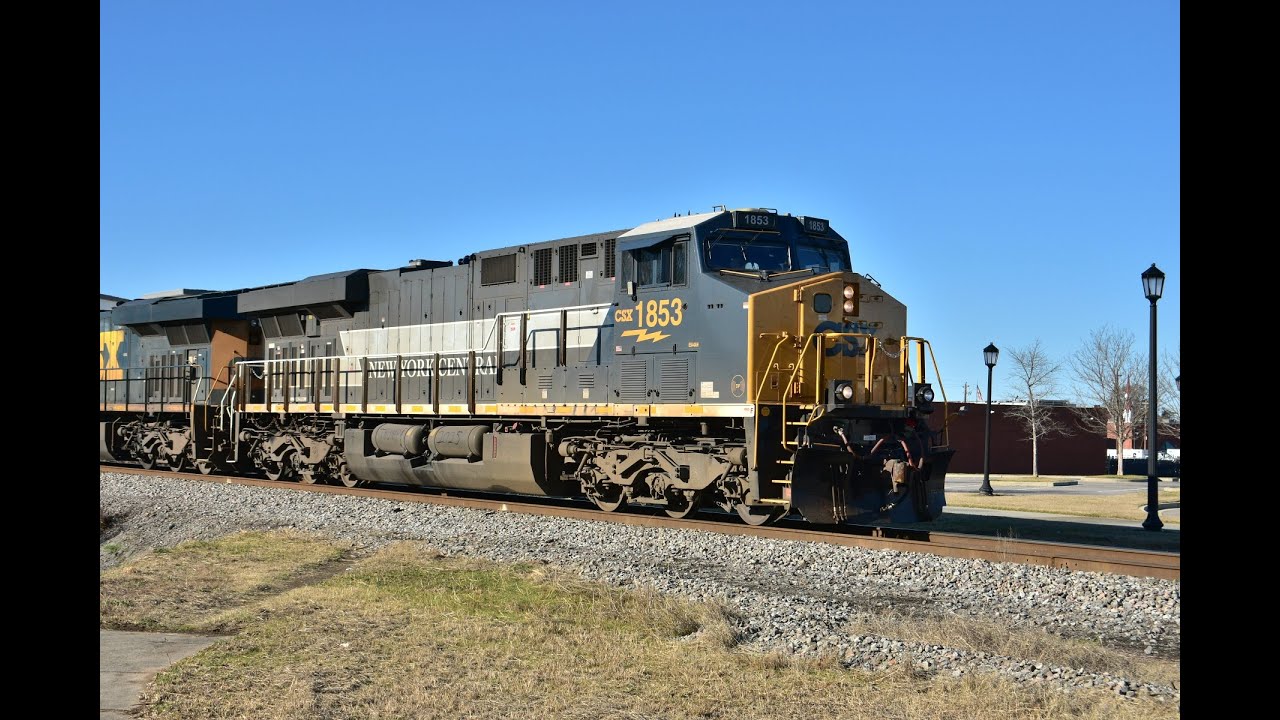 2024 -12-30, M693-30 With CSXT 1853, NYC Heritage, Leading at Augusta ...