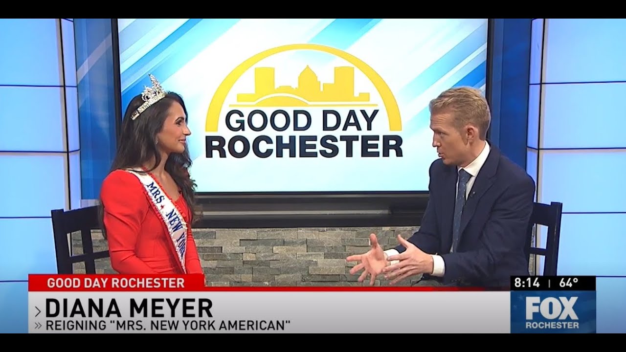 Diana Meyer joined Good Day Rochester for the return of the Mrs. New ...