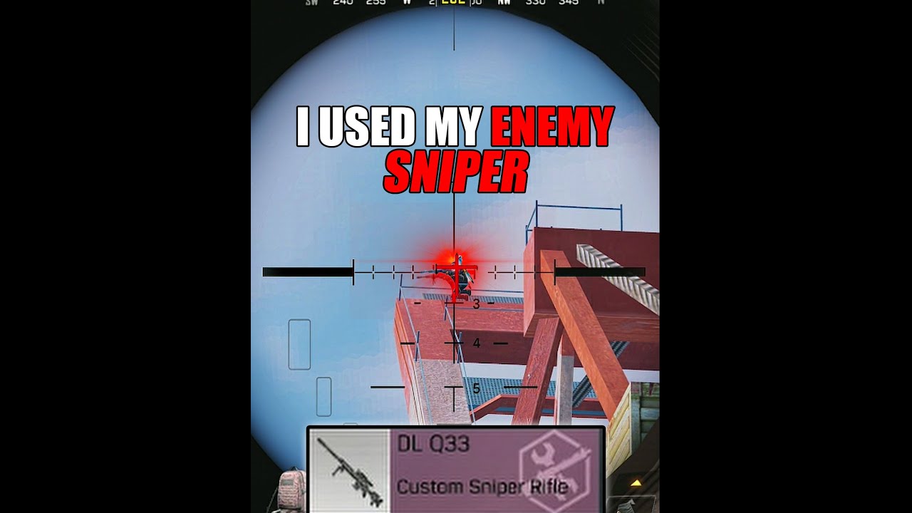 I USED THE ENEMY'S SNIPER - YouTube