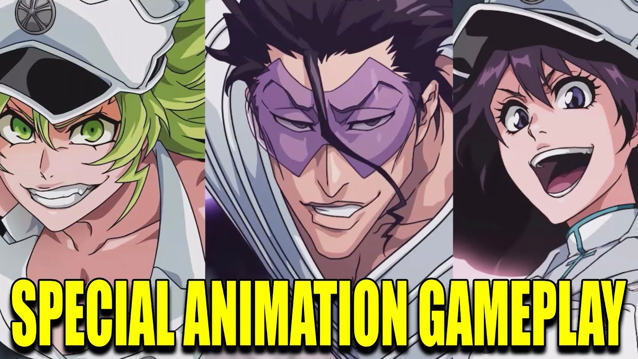 THE STERN RITTER SPECIAL ANIMATION GAMEPLAY Bleach Brave Souls - YouTube