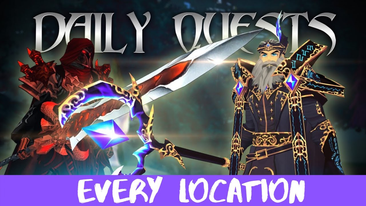 EVERY Daily Quest In AdventureQuest 3D! - YouTube