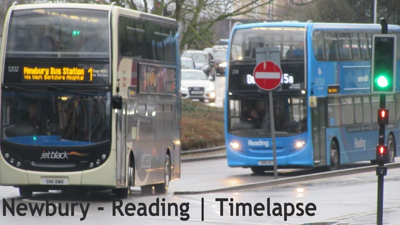 Rosie meets Reading! Timelapse - Jet Black 1 | Newbury - Reading ...
