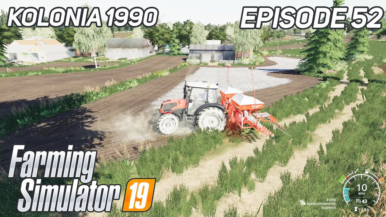 Sowing Soybeans For Three Fields | FS19 | Farming Simulator 19 ...
